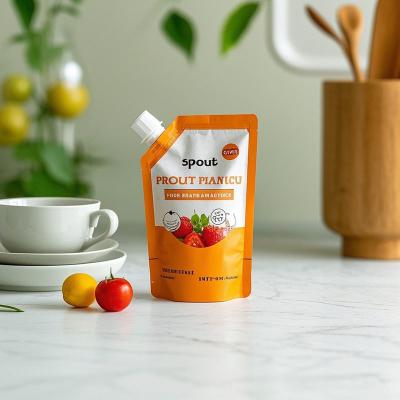 China Spout Pouch Manufacturer | Customizable Stand-Up Pouch with Spout for Food/Beverage/Cosmetics | Eco-Friendly Leak-Proof Packaging for sale