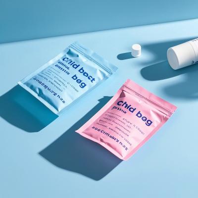 中国 Child Proof Stand-Up Zipper Bags - Moisture-Proof Barrier, Tamper-Evident Seals for Pharma/Cosmetics 販売のため