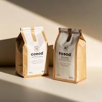 China Smart Foil Coffee Bean Packaging with Degassing Valve QR Code Traceable 80-150 Micron for sale