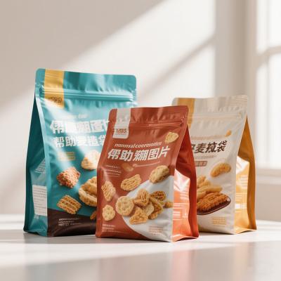 China Industrial-Grade Stand Up Foil Bags 12-Layer Barrier For 18-Month Coffee Freshness for sale