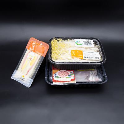 Cina PE/PA/EVOH/PA/PE Epl Film di rivestimento per imballaggio per vassoio ad alta barriera facile da pelare di grado alimentare Dimensione e spessore personalizzabili in vendita