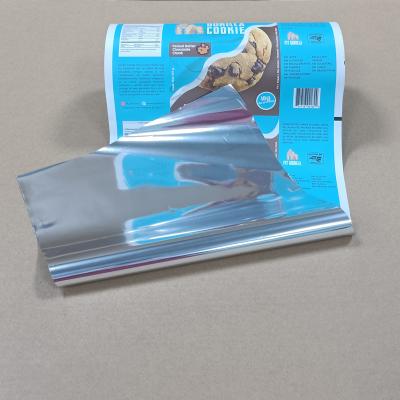 China Pre-Printed Biscuit Roll Film  8-Color Pantone & 100–2800 Mm Custom Width for sale