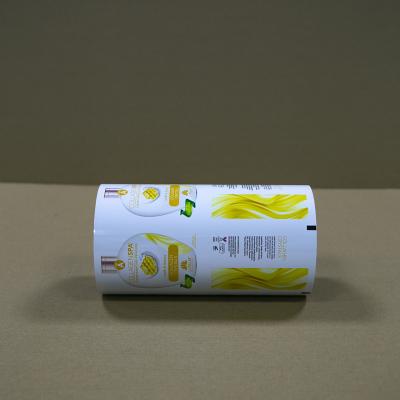 China ​​Heat-Sealable Aluminum Foil Roll Film For Cosmetics Packaging CPP/PET Coating Compatible With Automatic Packaging Machines for sale