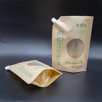 China Window Clarity ≤3% Haze  ≥92% Transmittance  4H Scratch Resistance Spout Pouch For Eco Friendly Packaging for sale