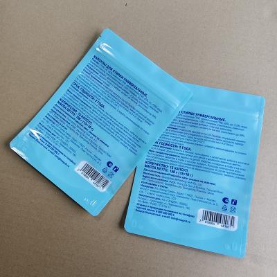 中国 高解像度CMYKとデジタル印刷 洗剤包装のためのスタンドアップポケット 批量注文の割引 販売のため