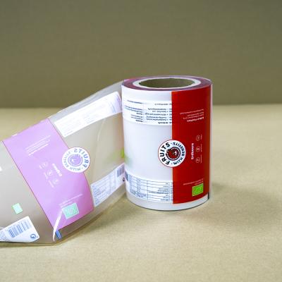 China Filme fosco reciclável e compostável com impressão personalizável e superfície transparente para embalagens de alimentos. à venda