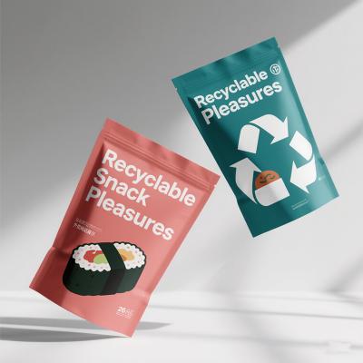 China GRS-Certified Recycled Mylar Bags | 30% PCR Content & Carbon Neutral Production for sale