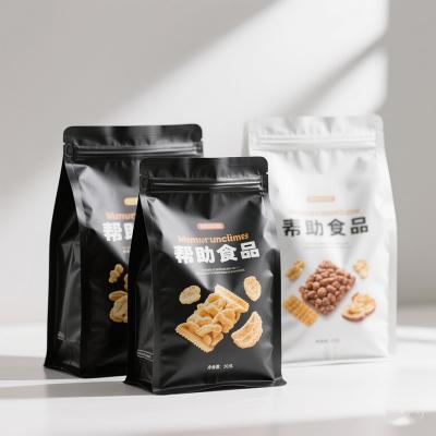 China ​Black Smell-Proof Mylar Bags With Zip Lock | 5.0 Mil Thickness & Hologram Anti-Counterfeiting for sale