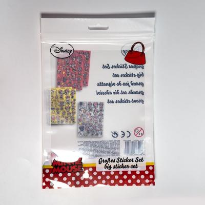 중국 장난감 포장을 위한 맞춤형 인쇄 삼면 밀봉 백, 투명 창 및 정전기 방지 레이어 포함, 대량 주문 할인. 판매용