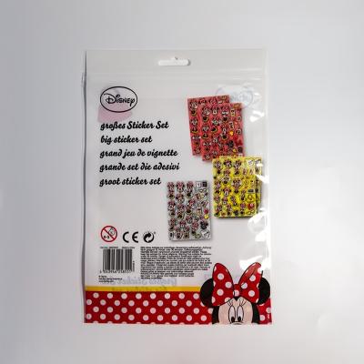 중국 장난감 포장을 위한 맞춤형 인쇄 삼면 밀봉 백, 투명 창 및 정전기 방지 레이어 포함, 대량 주문 할인. 판매용