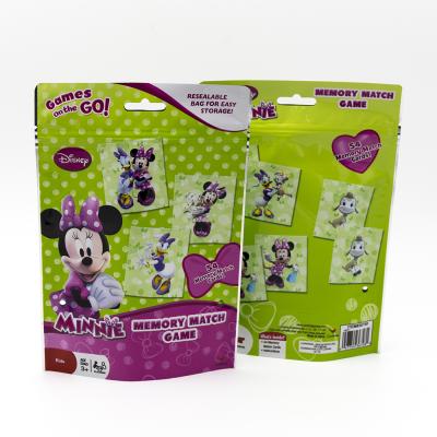 中国 再利用可能なおもちゃ 梱包 スタンドアップポケット デザインをカスタマイズし 子供に優しい 彩り絵印刷 販売のため