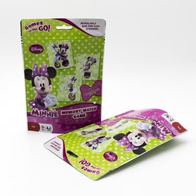 中国 再利用可能なおもちゃ 梱包 スタンドアップポケット デザインをカスタマイズし 子供に優しい 彩り絵印刷 販売のため