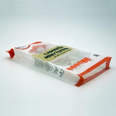 중국 맞춤 인쇄 냉동 해산물 포장 가방 투명 창문과 습기 방지 복합 재료가 있는 덩어리 가방 판매용