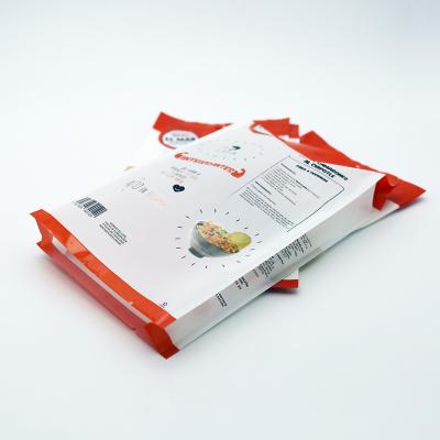 중국 맞춤 인쇄 냉동 해산물 포장 가방 투명 창문과 습기 방지 복합 재료가 있는 덩어리 가방 판매용