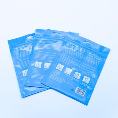 중국 보호용 마스크를 위한 비생성 3면 밀폐 봉지 판매용