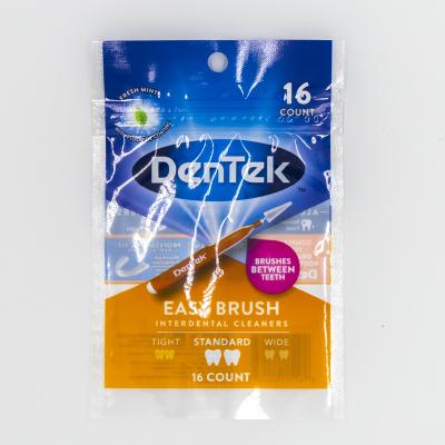 중국 맞춤형 브랜드 인쇄 및 걸이 구멍 디자인이 적용된 얇은 게이지 3면 밀봉 솜 포장 백. 판매용