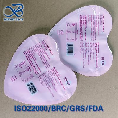 China Saco de embalagem de goma de colágeno AL/PE de alta barreira. à venda