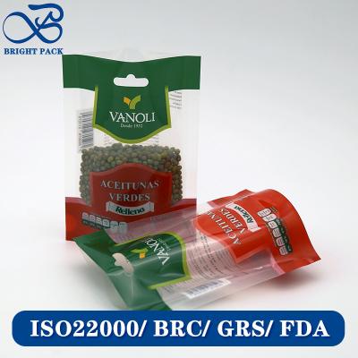 China Transparent Recyclable Plastic Food Packaging Bags Custom Logo Printing Factory Direct Sales. for sale