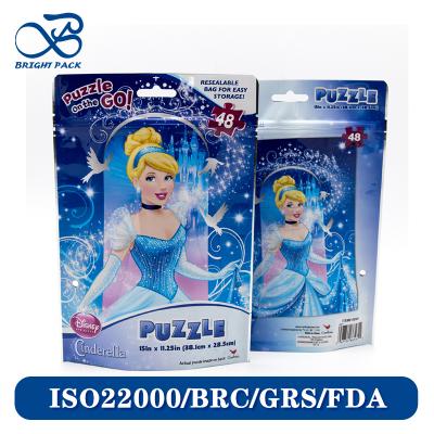 중국 다채로운 인쇄 맞춤형 재료 재밀봉 스탠드업 지퍼 파우치 장난감 포장용 공장 직판. 판매용