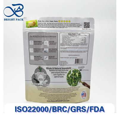 China Cost-Effective Stand Up Pouches For Pet Food Packaging With Pet - Safe Materials And Custom Printed. for sale
