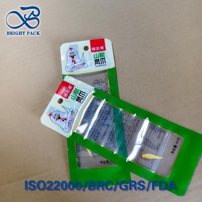China Tamper-Proof Vacuum Pouch For Chicken Feet ASTM F3510 Child-Resistant O₂ Barrier <0.5cc/day for sale