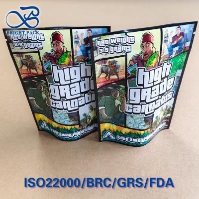 Китай GTA Tribal Print Child-Resistant Pouch ISO 8317 Push-Twist Lock ≤0.3mm Точность гравировки продается