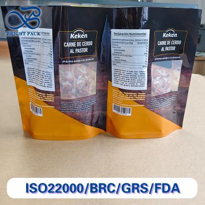 China Customizable Digital Printed Stand Up Bags For Food Packaging With Transparent Window. for sale