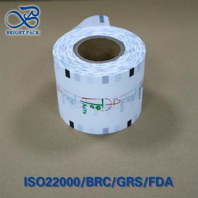China ​Leak-Proof Bubble Tea Composite Roll Film Freeze Heat Resistant -40°C To 80°C FDA Certified for sale