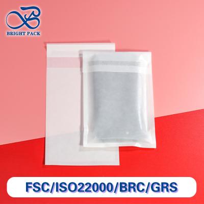 중국 100% 친환경 및 생분해성 포장용 유리 종이 봉지 판매용