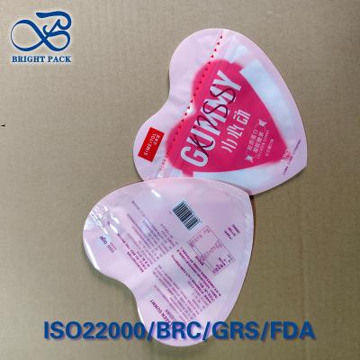 Китай Мешочки для жевательных конфет нестандартной формы с голографической фольгой, печать 1–10 цветов продается