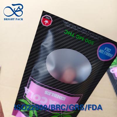 Китай Прозрачный детско-защитный пакет на молнии PE/VMPET ламинированный с контролем вскрытия, с индивидуальным окном продается