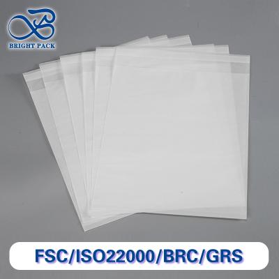 중국 100% 생분해성 백색 투명 종이 봉지 판매용
