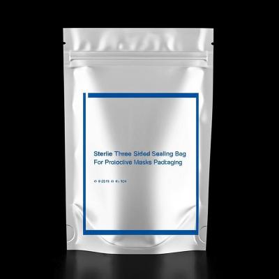 중국 보호용 마스크를 위한 비생성 3면 밀폐 봉지 판매용