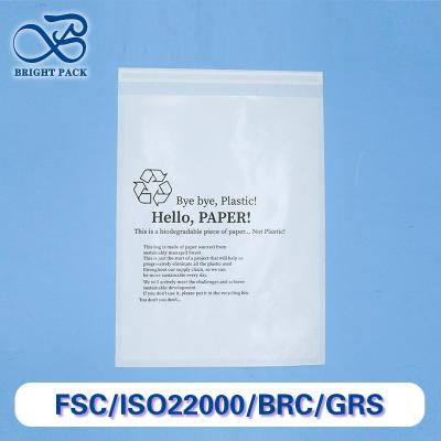 중국 맞춤형 얇은 가벼운 환경 친화적 인 종이 봉지 판매용
