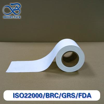 China Self-Adhesive Paper Film Roll For Product Sealing Custom Width Easy Application for sale