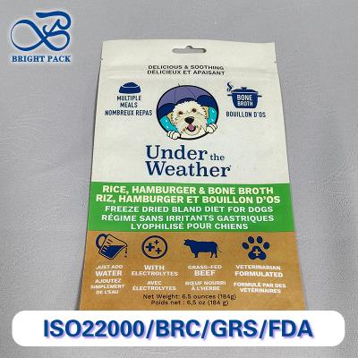 China Custom Printed, High-Barrier Stand Up Pouch with View Window - For Premium Pet Food for sale