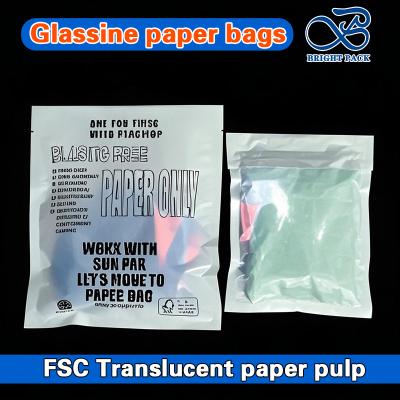 China FSC® Certified Biodegradable Glassine Paper Bags with Customizable Sizes for Eco-Friendly Packaging for sale