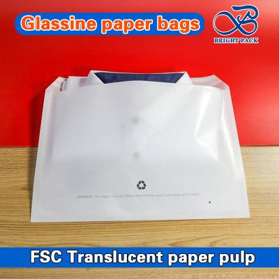 China Biodegradable Custom Printed Glassine Bags - Eco-Friendly Grease Resistant Packaging for sale
