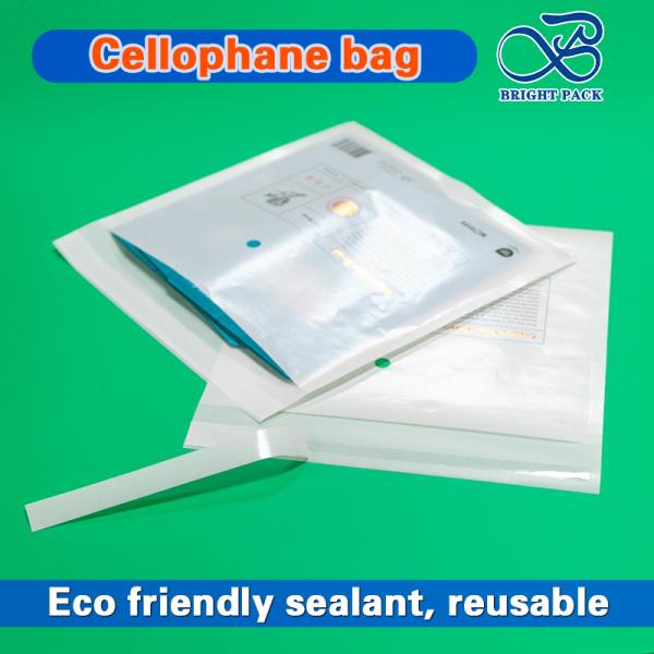 Quality High Transparency 100% Biodegradable Customizable Glassine Paper Bags for Eco for sale