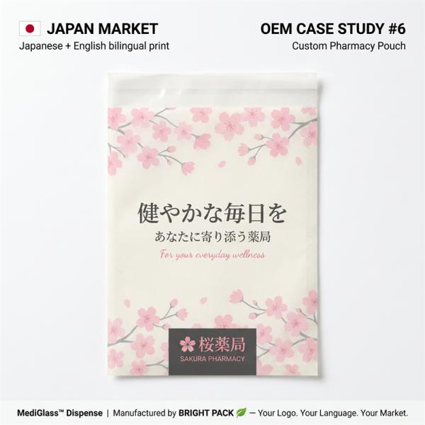 Quality Luxury Biodegradable Paper Pharmacy Bags Glassine Medicine Bags FDA Compliance Pharma Pouch Recyclable Healthcare Packaging Bulk for sale