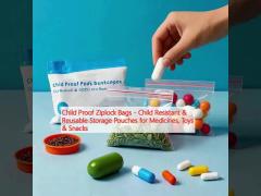 Secure-Zip Kidsafe Storage Bags – Durable & Tamper-Proof Design