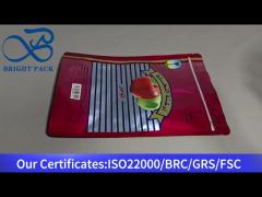menthol tobacco ziplock plastic bag