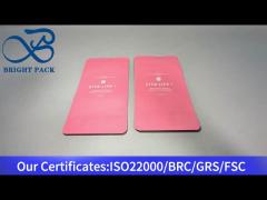 pink small stand up bag