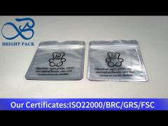 small plastic ziplock bag with clear window