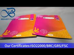 red flat bottom zipper bag for powders 1kg