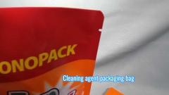 Cleaning agent packaging bag