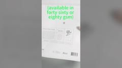 Custom Printed Biodegradable Glassine Paper Bags with Self-Seal Adhesive Strip for Eco-Friendly Pack