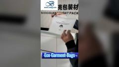 Environment-friendly White Glassine Paper Bags for Packing Garment Coats Underwear Biodegradable Clo