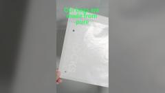 Custom Printed Eco-Friendly Glassine Wax Paper Bags with Self-Seal Adhesive Strip for T-Shirt Packag
