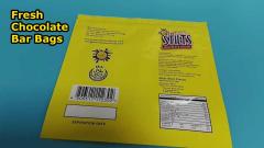 Chocolate Bar Plastic Bag 500g Food-Grade Bulk for Confectionery Brands